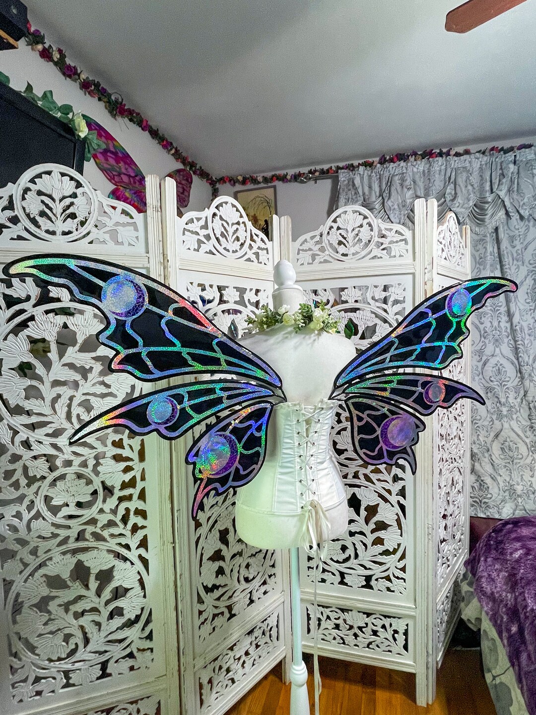 MADE TO ORDER Morwenna Moon Fairy Wings - Etsy