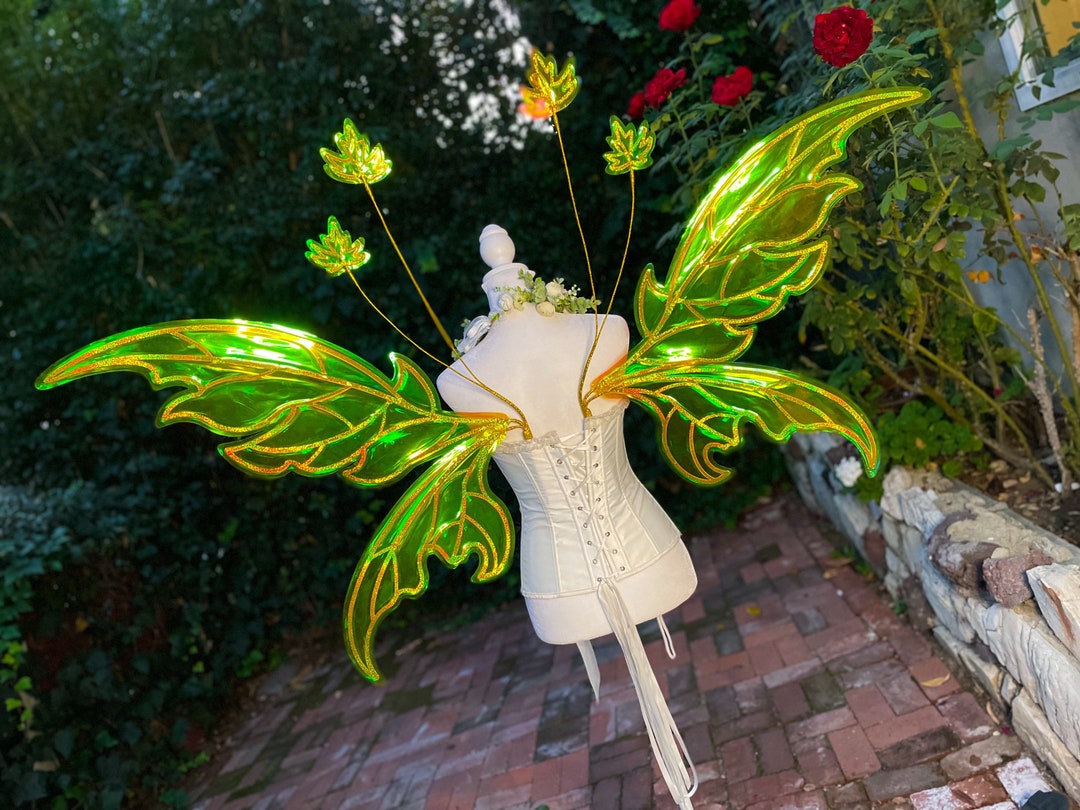 MADE TO ORDER Golden Leafy Maple Fae Fairy Wings - Etsy