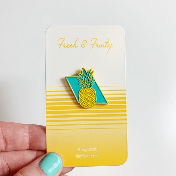 Pineapple Pin - Etsy