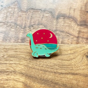Loch Ness Enamel Pin, Believers Club, Nessie Pin, Mythical Creature ...