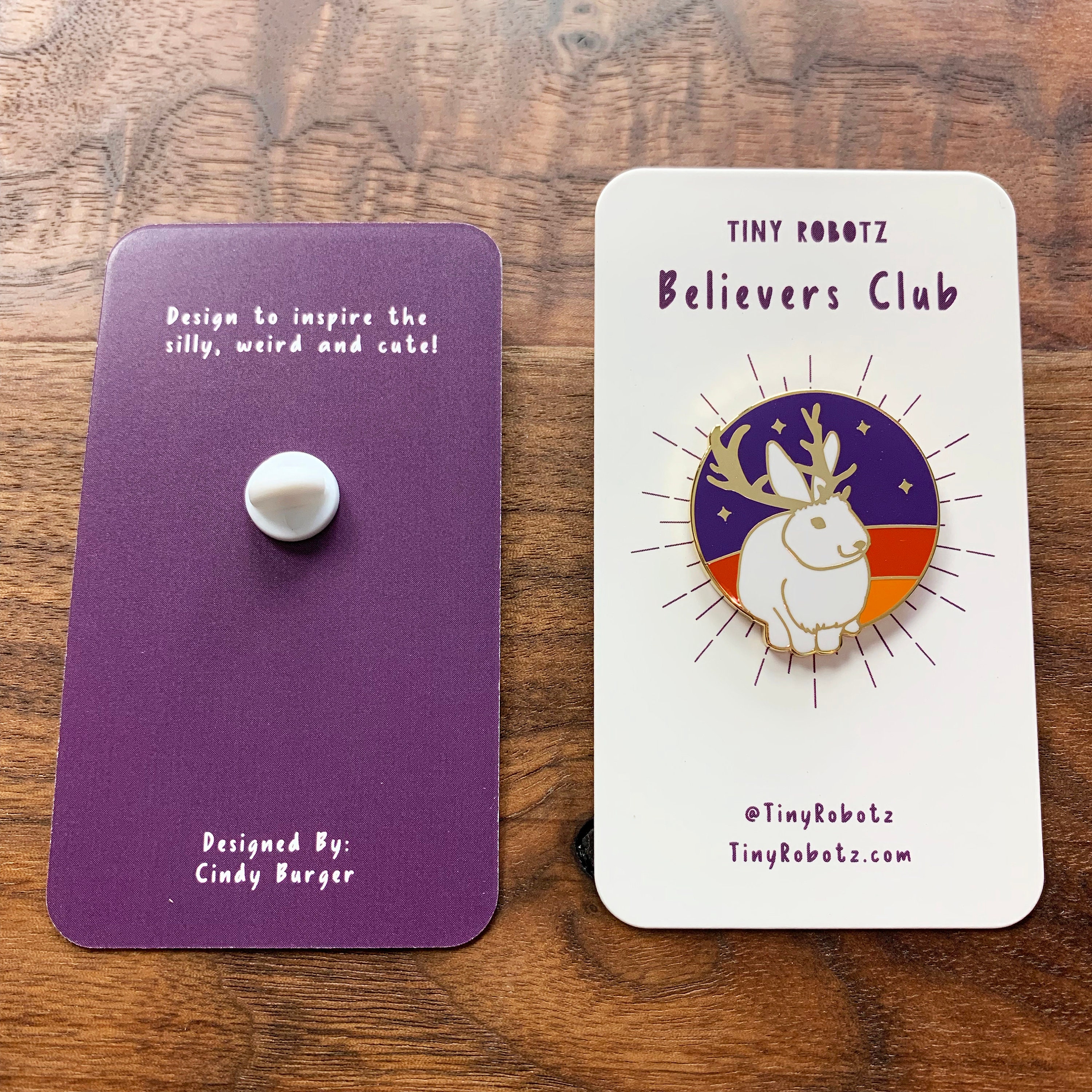 Jackalop Enamel Pin Believers Club Jack Rabbit Pin Mythical | Etsy