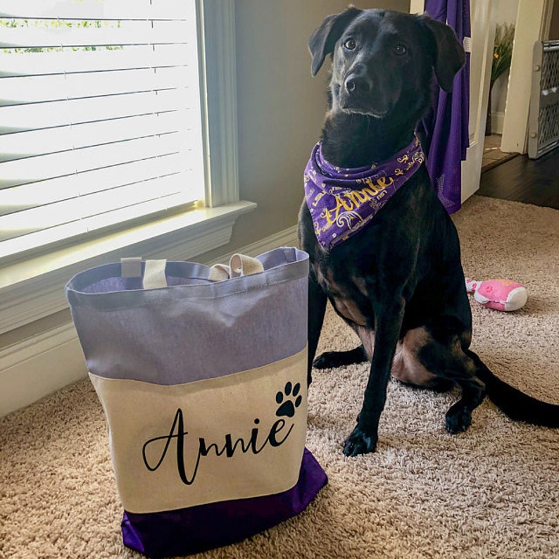 Custom dog mom Gift Personalized Pet Bag Custom Pet Bag | Etsy