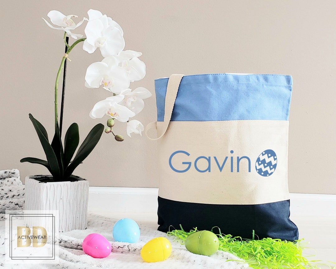 Personalized Easter Bag, Easter Bag for Kids, Easter Gifts, Easter Egg ...