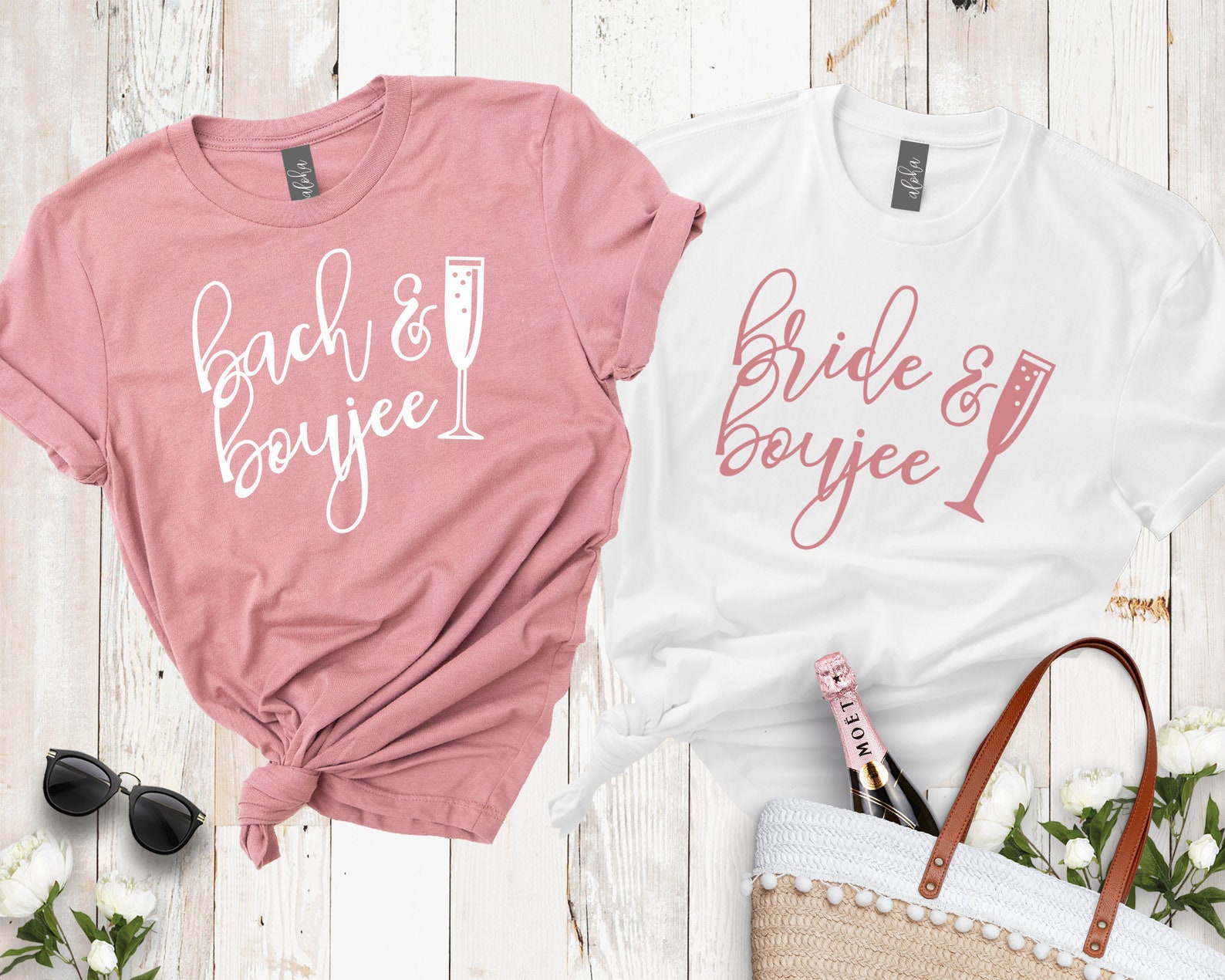 Bach And Boujee Shirt Bride And Boujee Shirt Bridesmaid Etsy