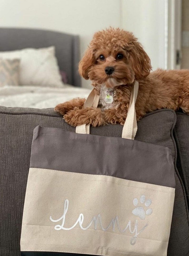 Custom Dog Mom Gift Personalized Pet Bag Custom Pet Bag - Etsy