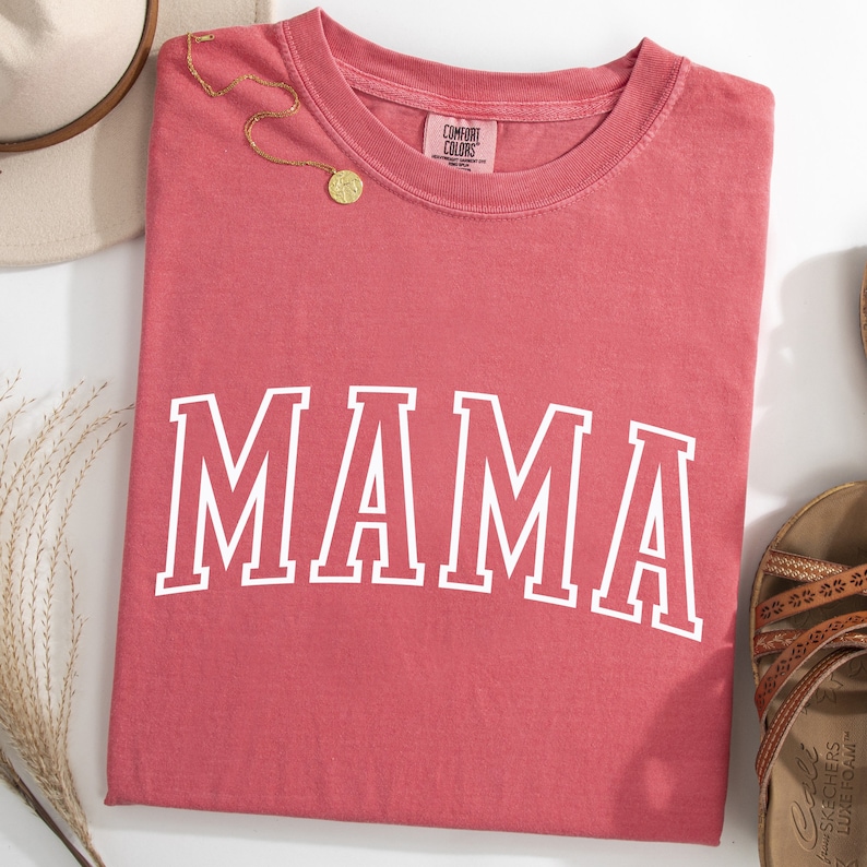 Custom Shirt, College Letters Text, Comfort Colors, Personalized School ...