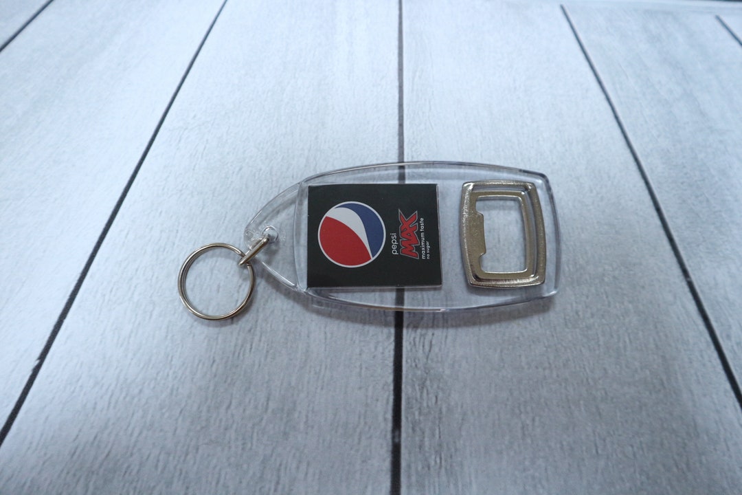 Pepsi Max Keyring With Bottle Opener Brand New - Etsy