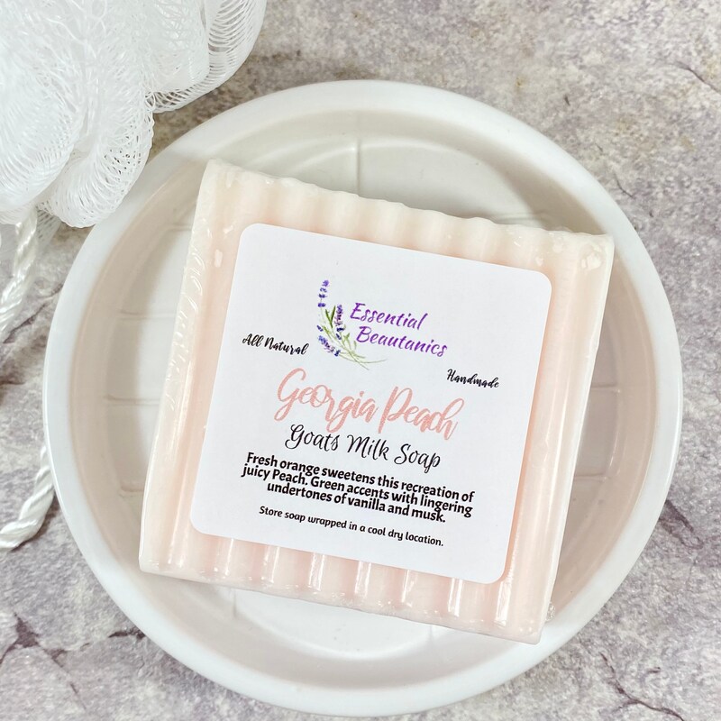 Peach Soap - Etsy