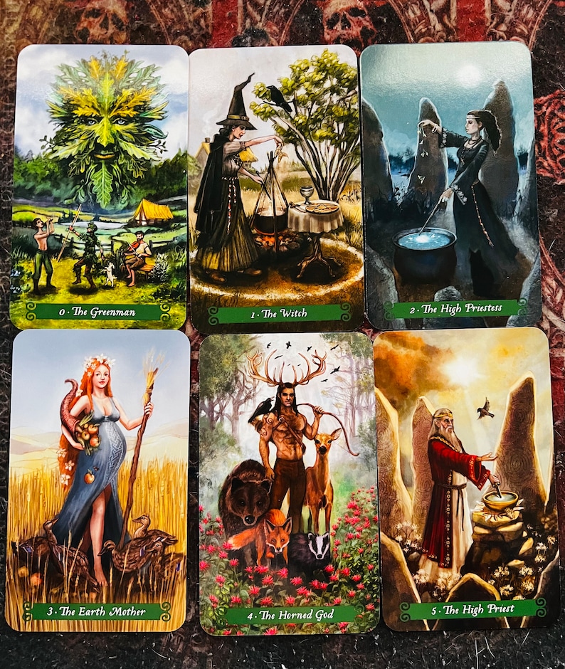 The Green Witch Tarot - Etsy