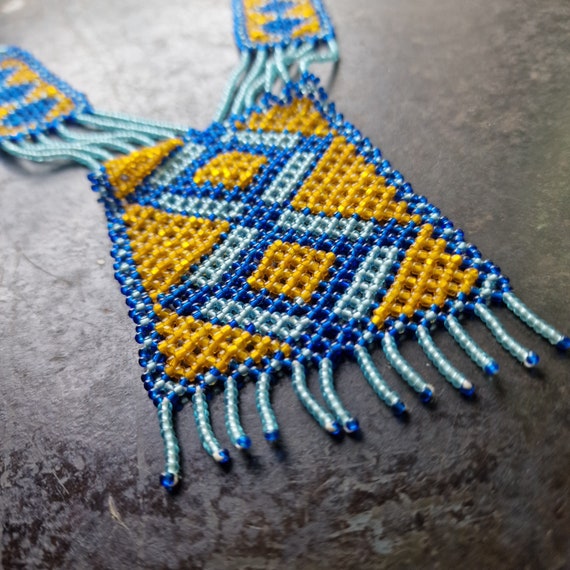 Old 1970s Native American, Indian Beadwork, Tradition… - Gem