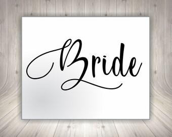 Bride SVG Bride DXF Bride PNG Bride Bride Cursive Bride Font Bride ...