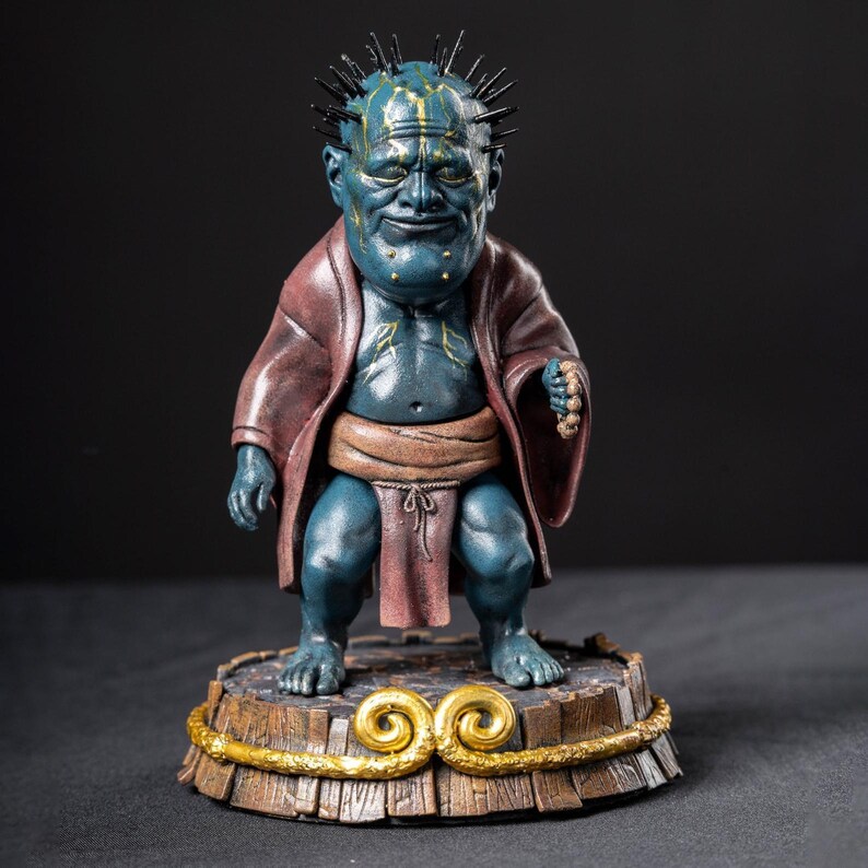 Elder Jinchi Boss Black Myth Wukong Hand Painted High Quality Art ...