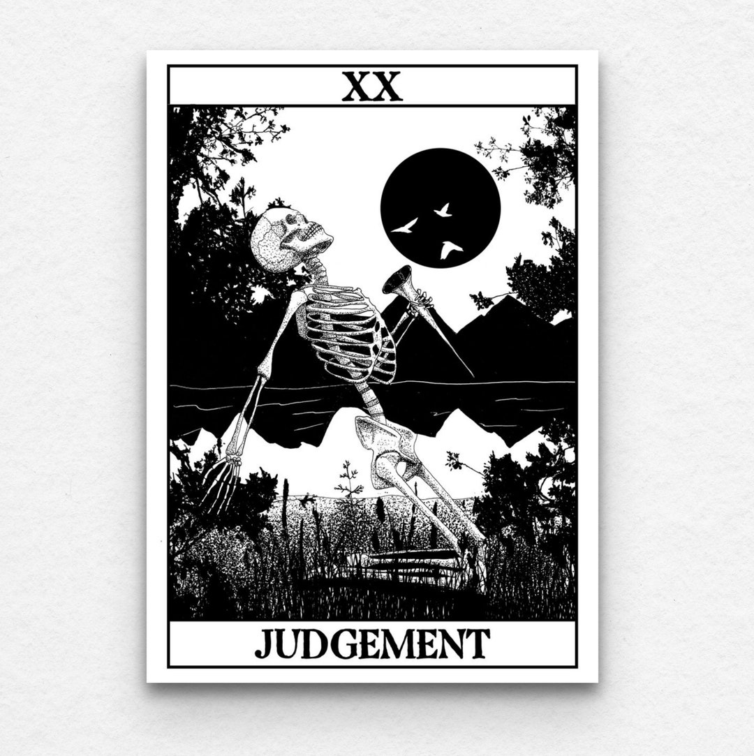 Judgement Tarot Art Print - Etsy