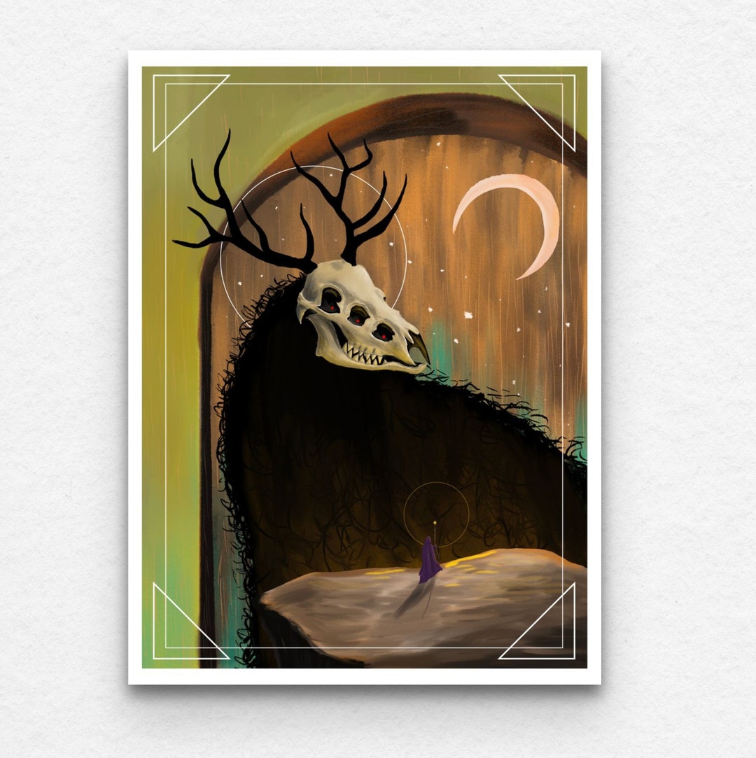 Monster Art Print - Etsy