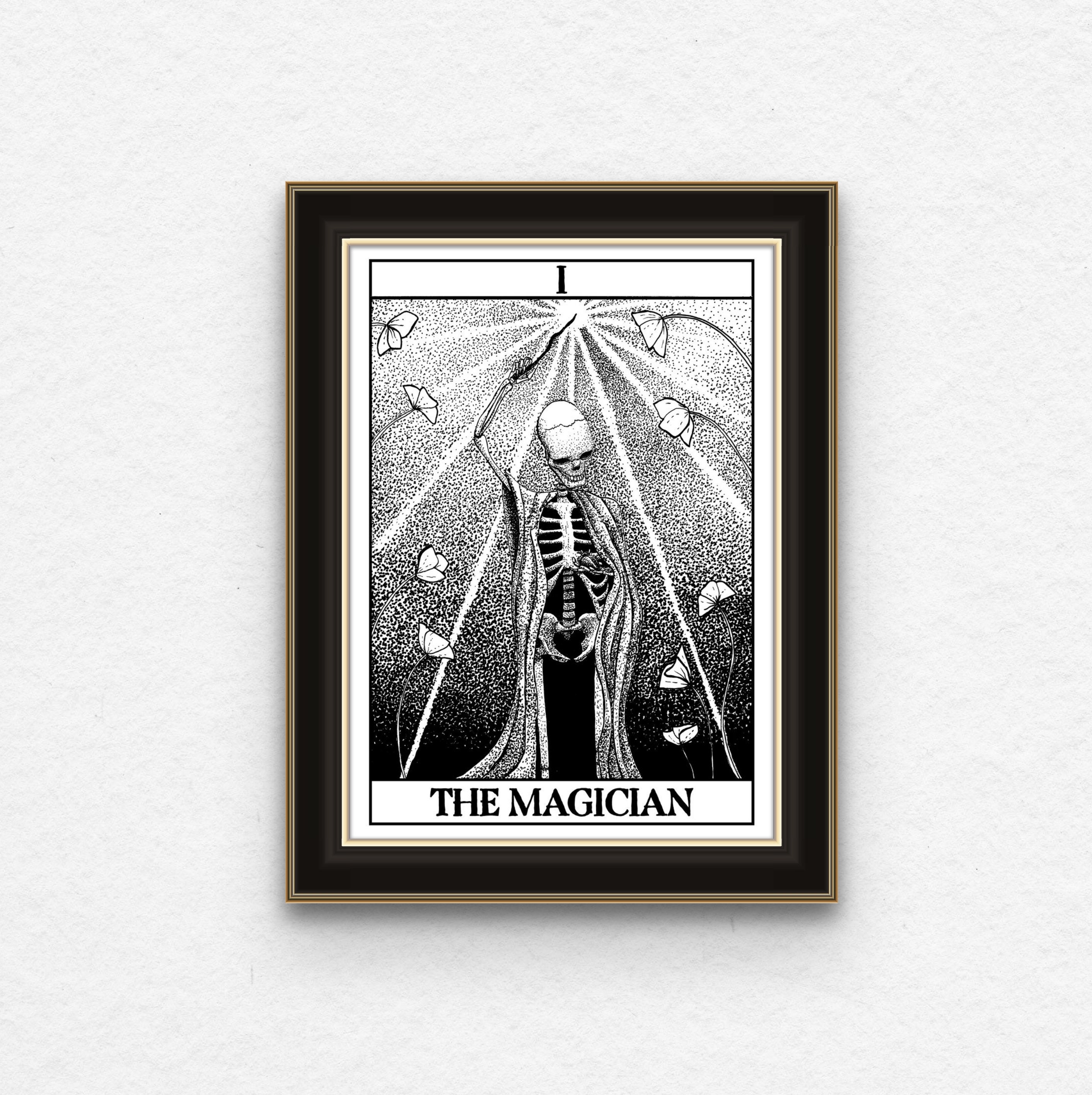 The Magician Tarot Art Print - Etsy