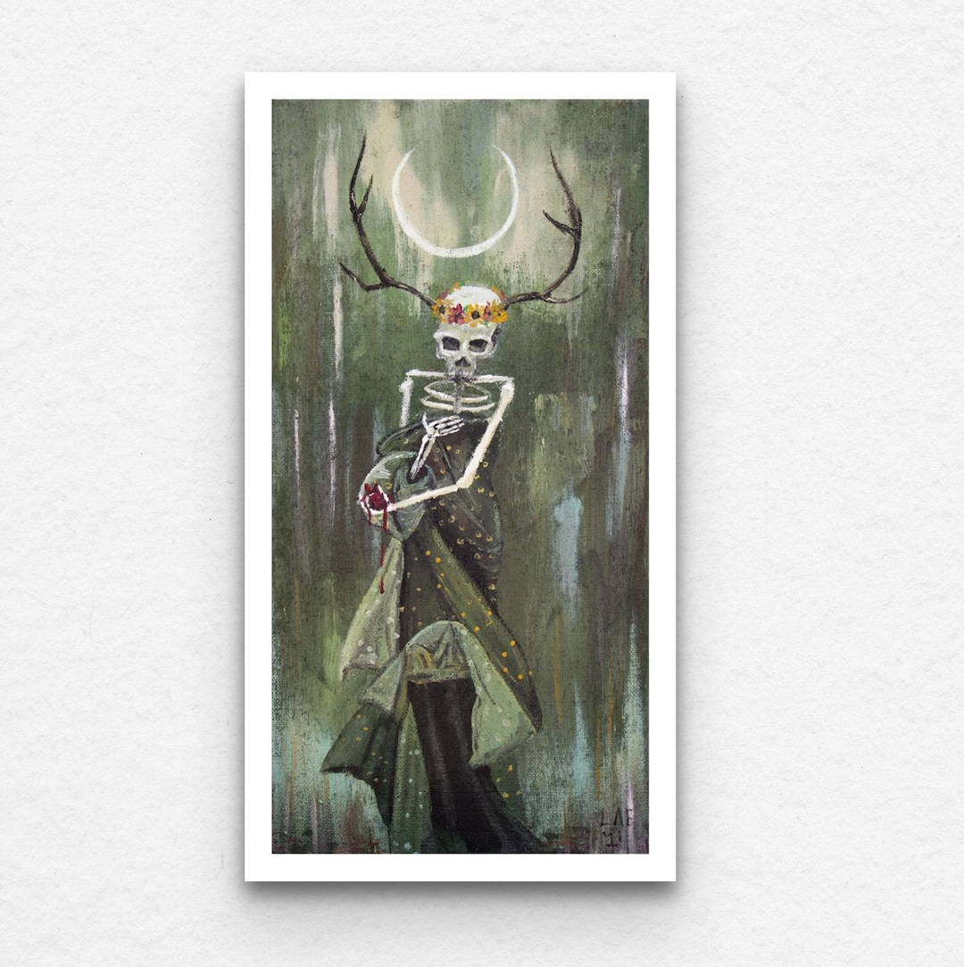The Wendigo Original Painting - Etsy