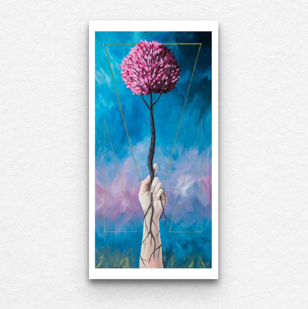 Hand of the Creator Fine Art Print - Etsy