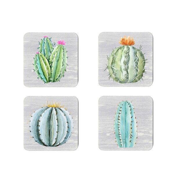 Cactus Coasters - Etsy