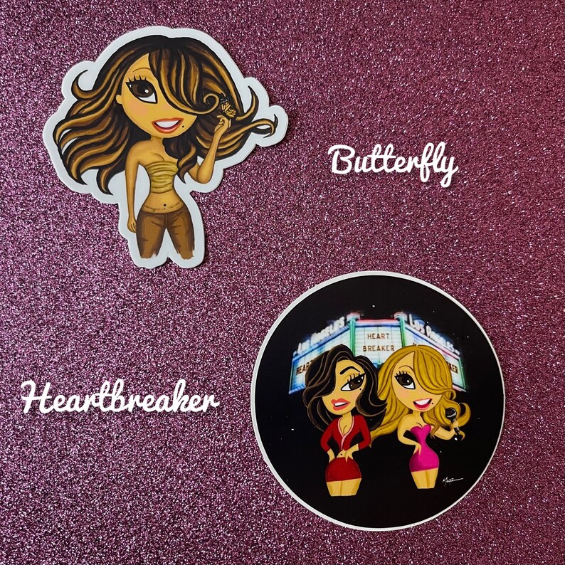 Mariah Carey Die-cut 3 Stickers - Etsy