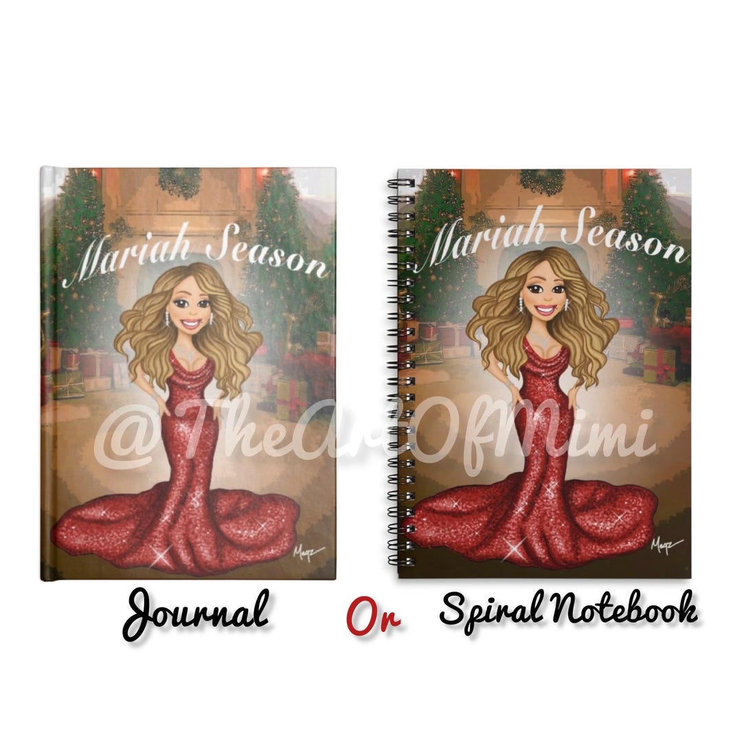 Mariah Carey Mariah Season Journal or Spiral Notebook - Etsy