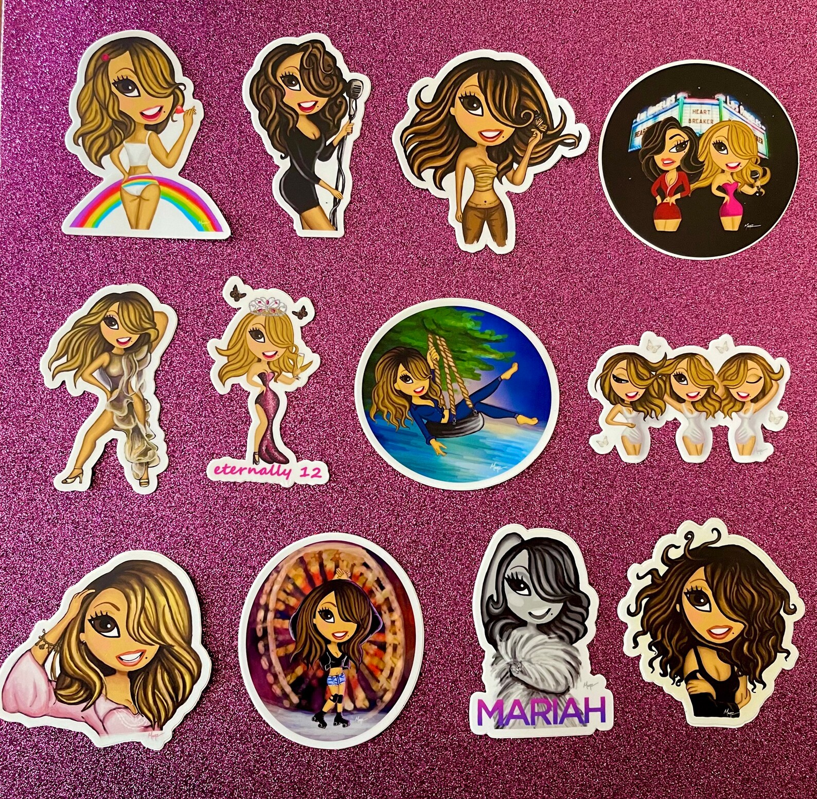 Mariah Carey Die-cut 3 Stickers - Etsy