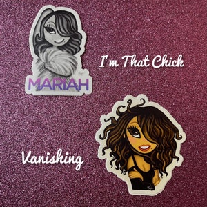 Mariah Carey Die-cut 3 Stickers - Etsy