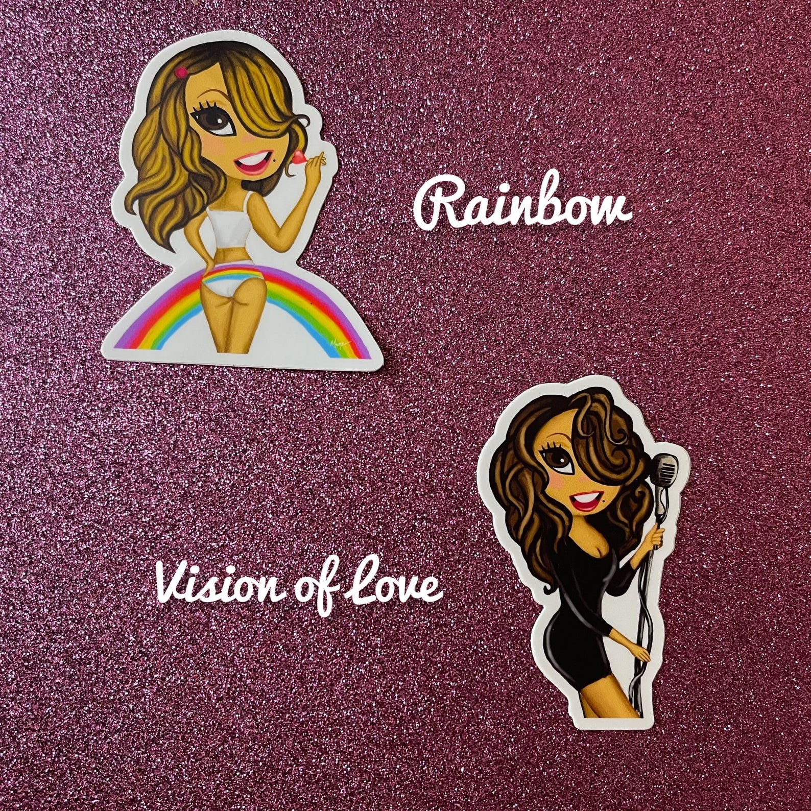 Mariah Carey Die-cut 3 Stickers - Etsy
