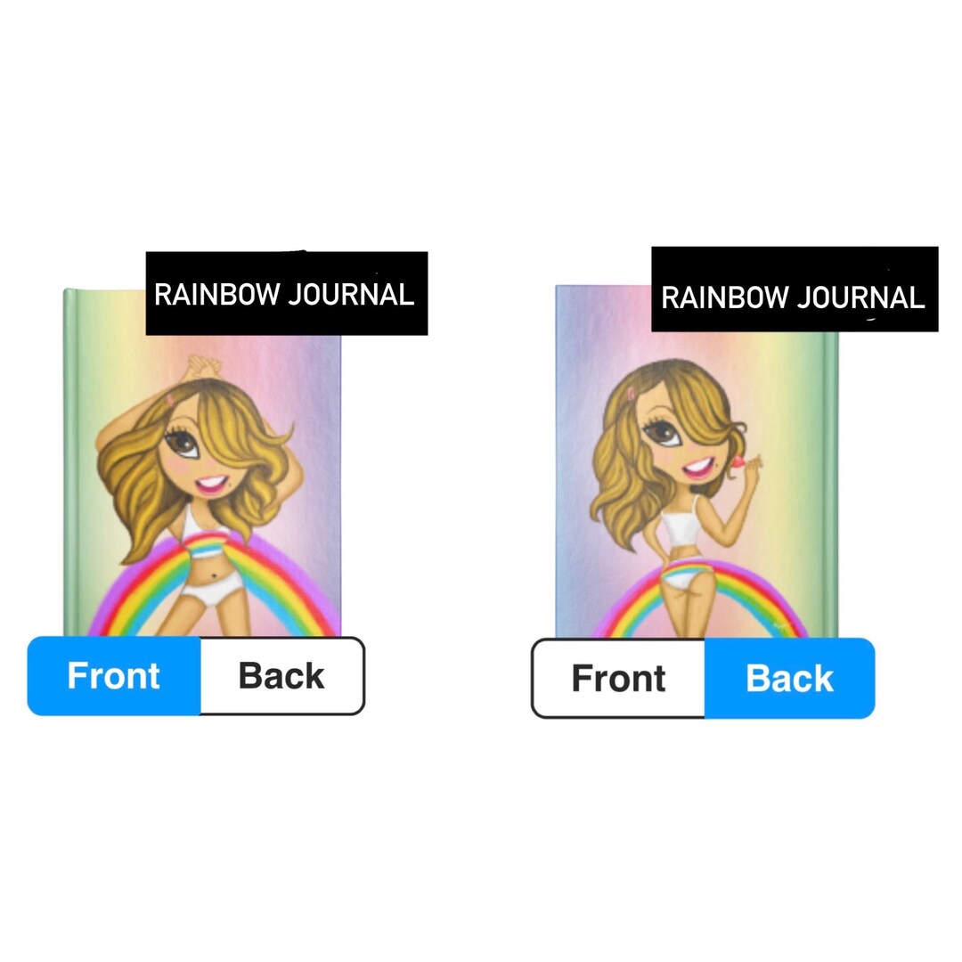 Mariah Carey Rainbow (front and Back Artwork) Inspired Journal or ...