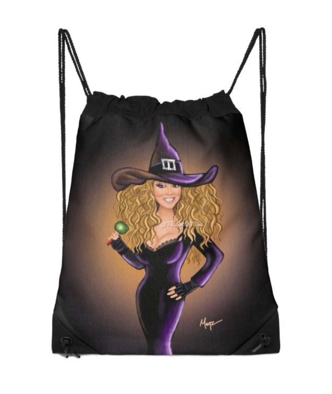 Mariah Carey Witch Costume Inspired Drawstring Bag - Etsy
