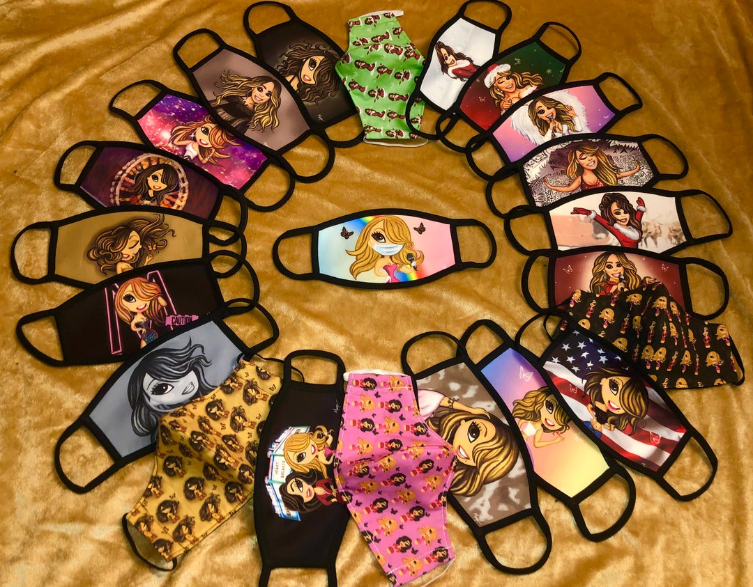 Mariah Carey Inspired Face Masks - Etsy