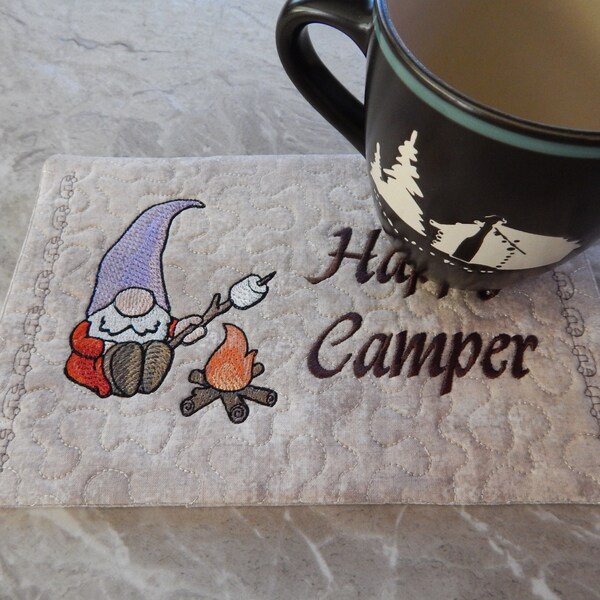 Gnome Mug Rug - Etsy