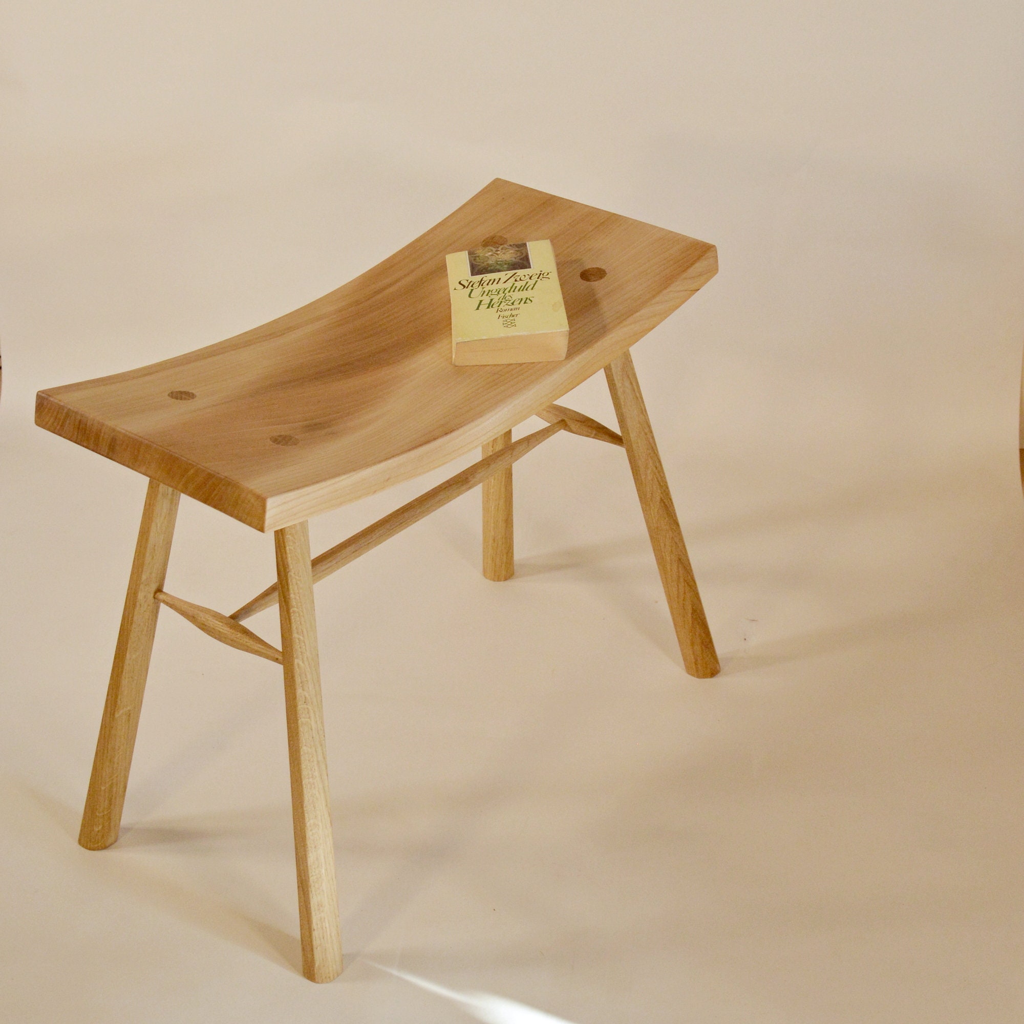 Steambent Solid Wood Designer Stools - Etsy