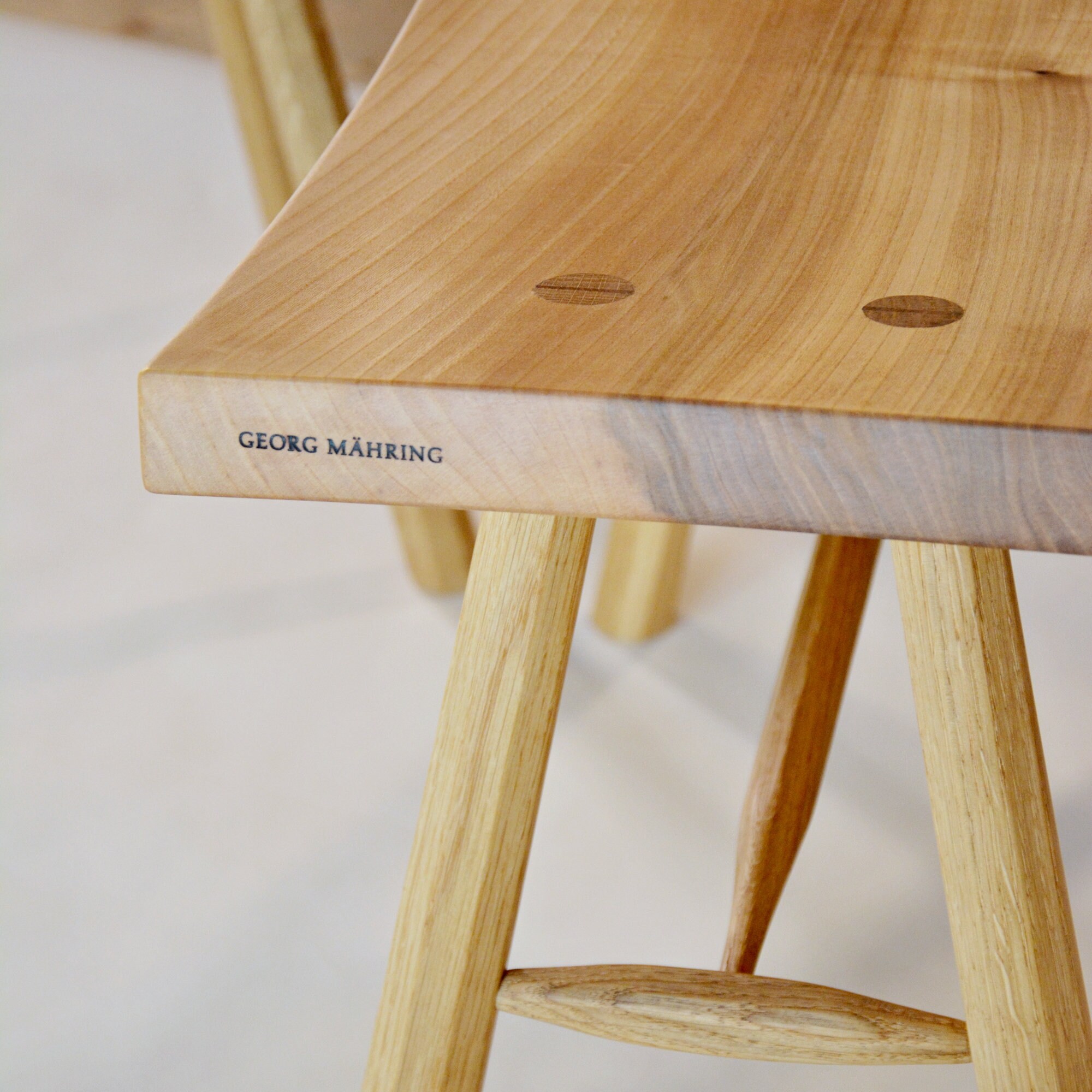 Steambent Solid Wood Designer Stools - Etsy