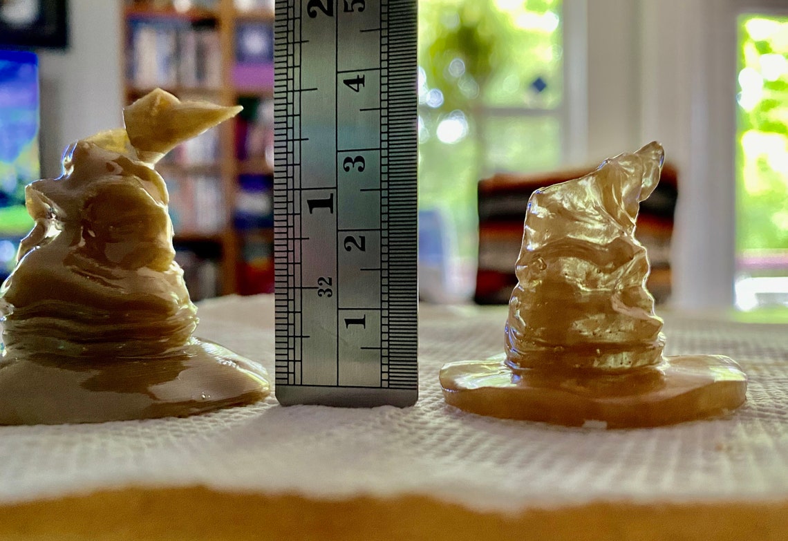 Wizard Sorting Hat Straw Topper Mold Small and Larger (molds Are Cut ...