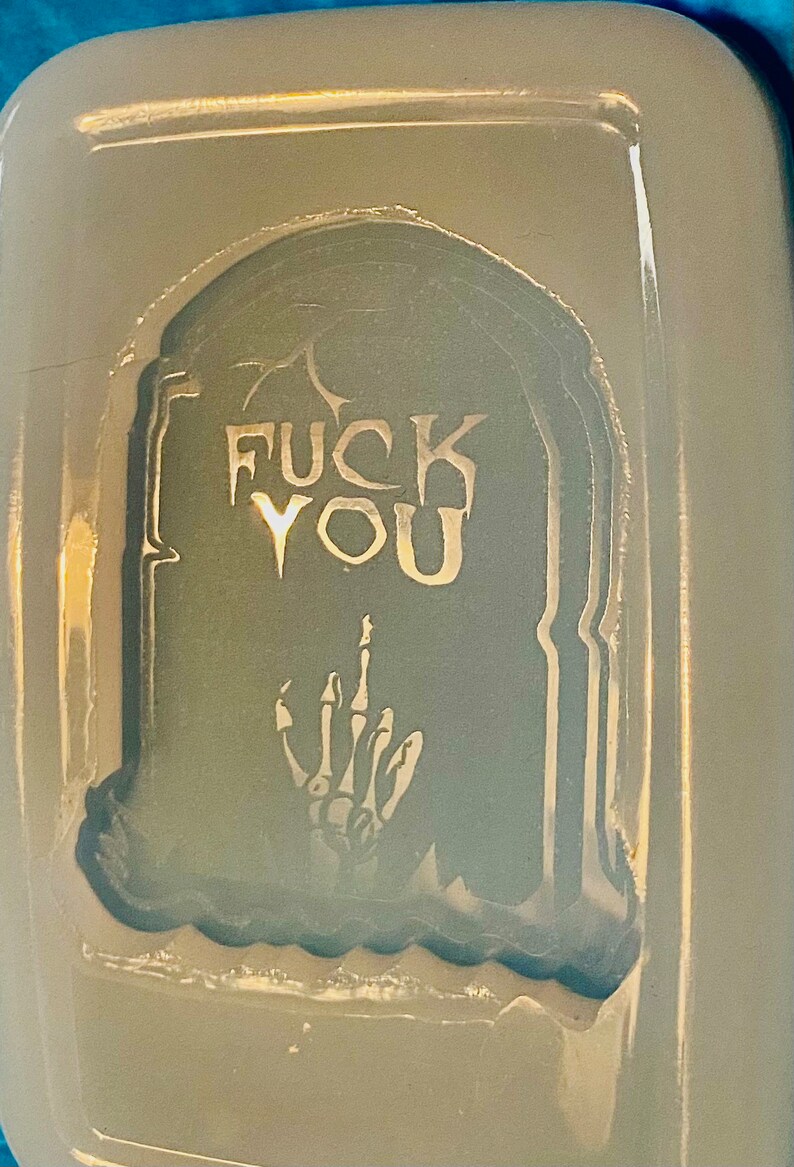 3 Inch F***YOU Headstone Mold - Etsy