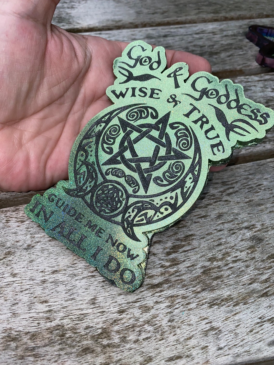 God and Goddesses Wise and True Guide Me Now in All I Do Mold - Etsy