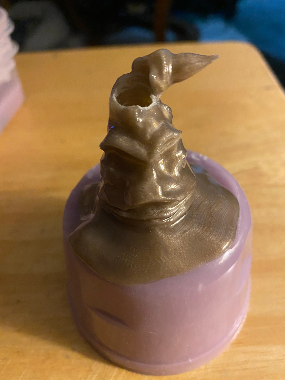 Wizard Sorting Hat Straw Topper Mold Small and Larger (molds Are Cut ...