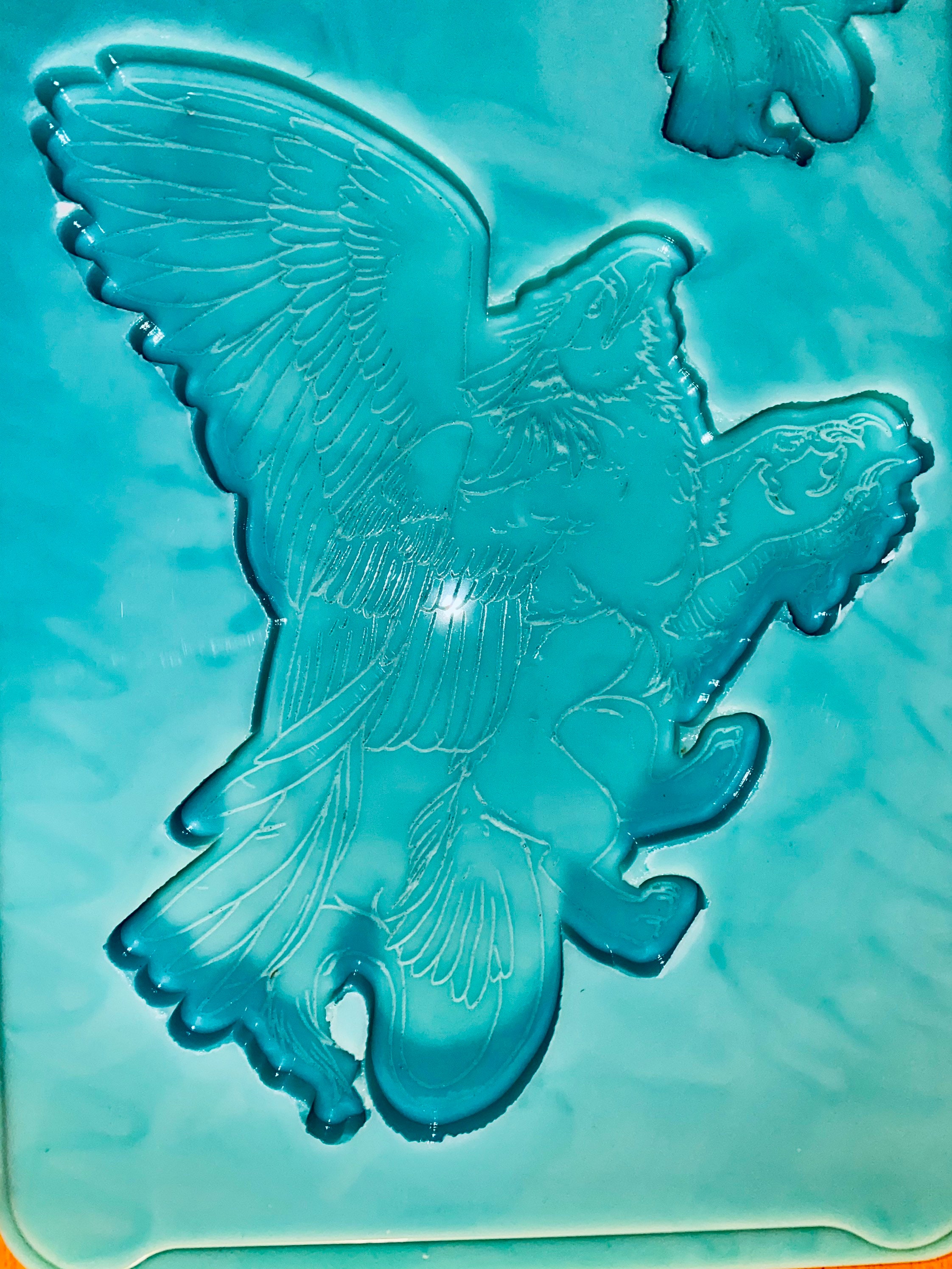 HP Inspired 3x3 and 6x6 Buck Beak Griffin Molds Spectacular - Etsy Denmark