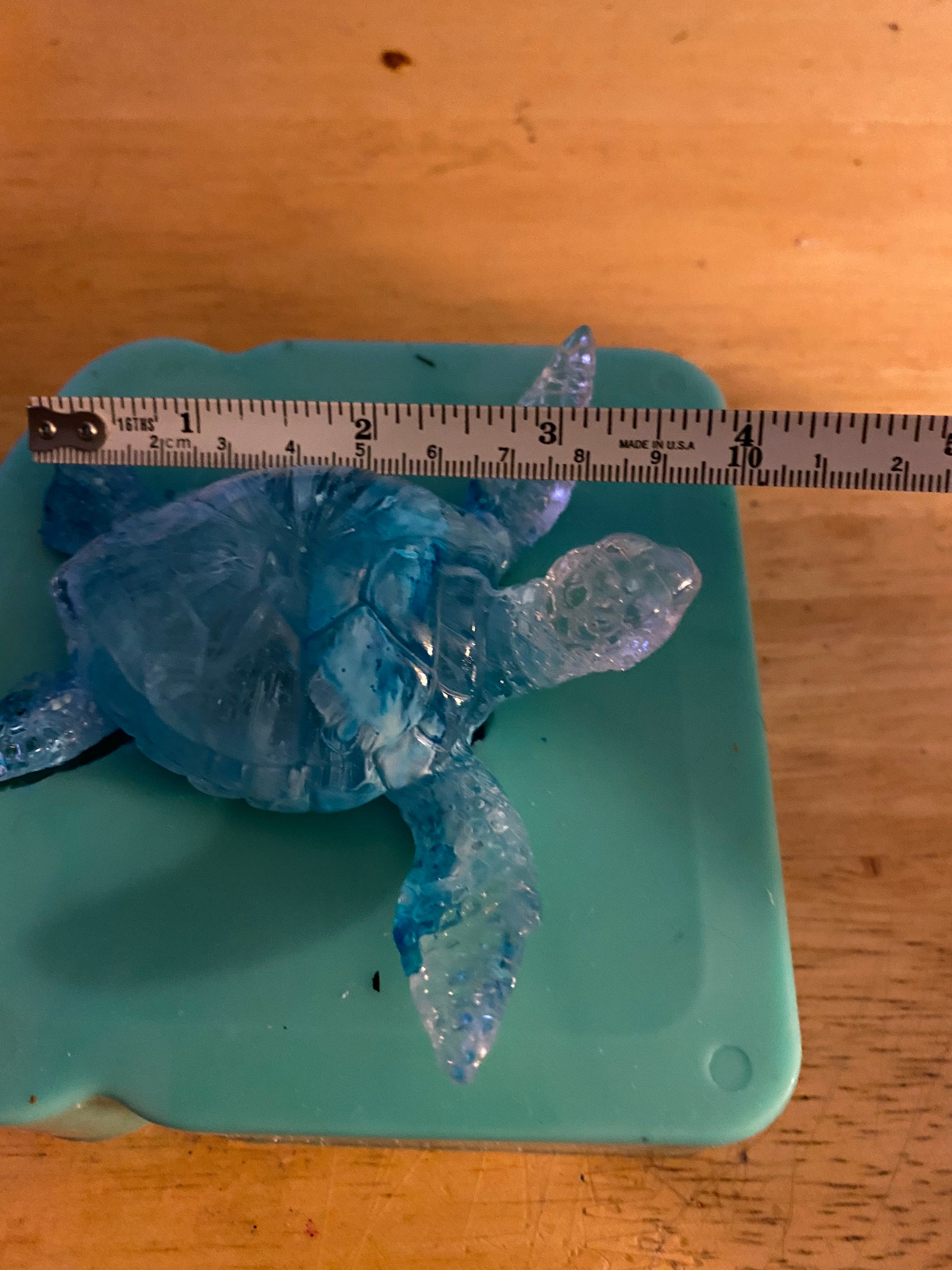 Sea Turtle Mold Spectacular Detail | Etsy