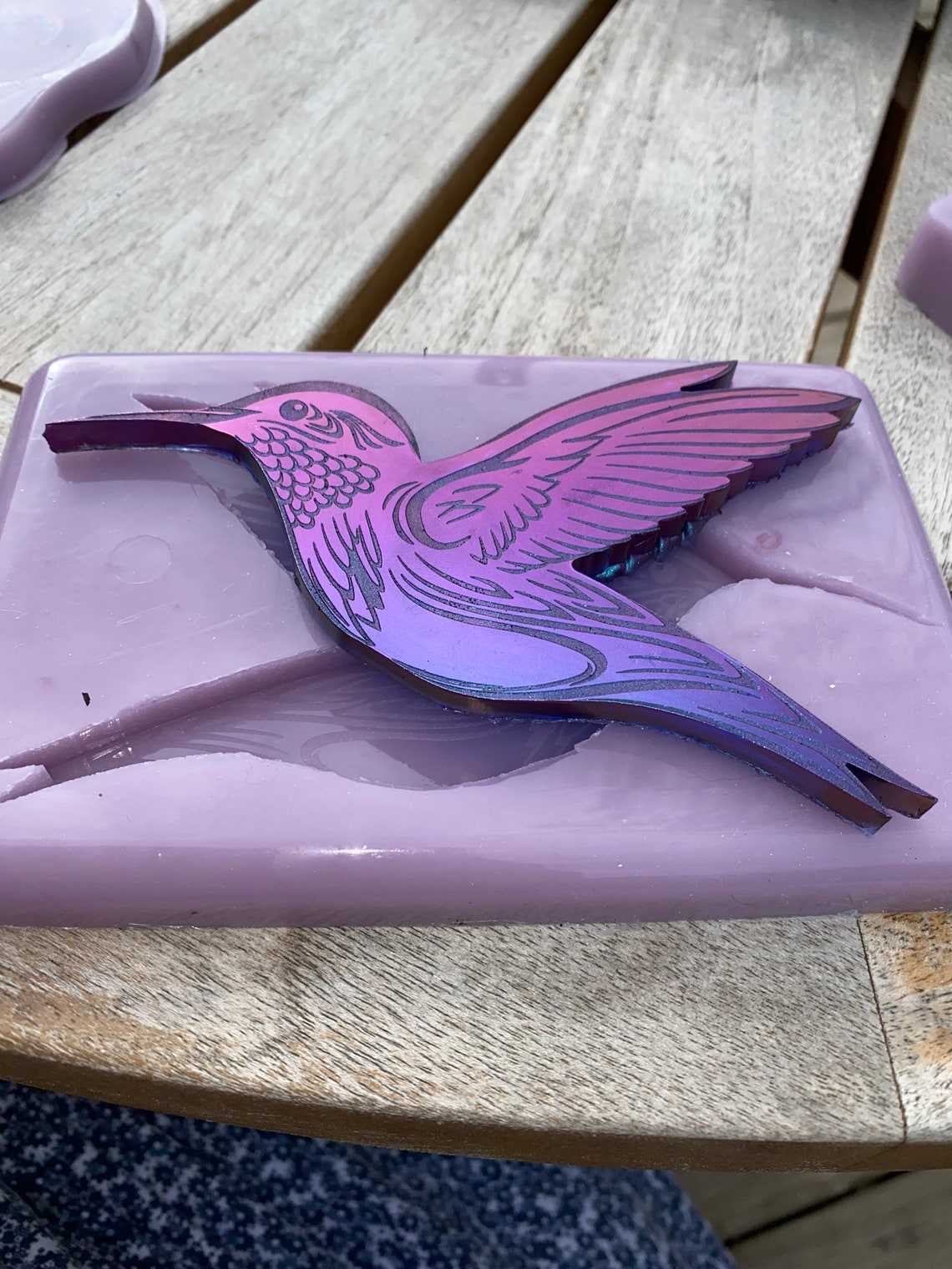 Hummingbird Mold Large and Baby - Etsy
