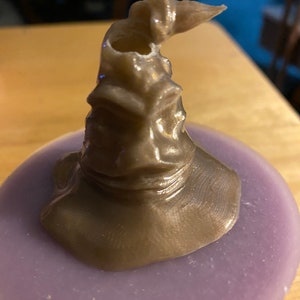 Wizard Sorting Hat Straw Topper Mold Small and Larger (molds Are Cut ...