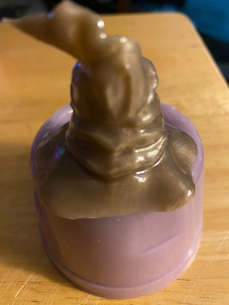 Wizard Sorting Hat Straw Topper Mold Small and Larger (molds Are Cut ...