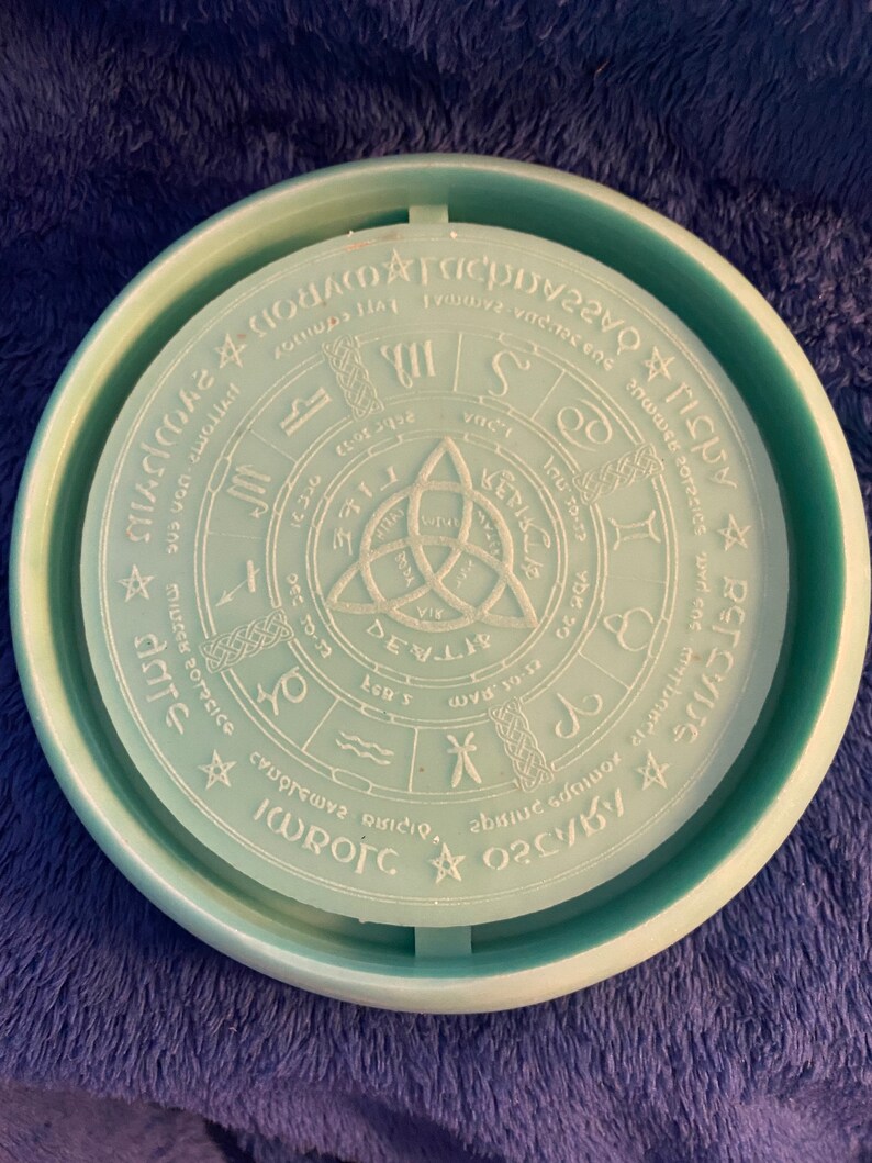 4&1/2 Inch Pagan Wheel Ash Tray Mold Spectacular Details. - Etsy