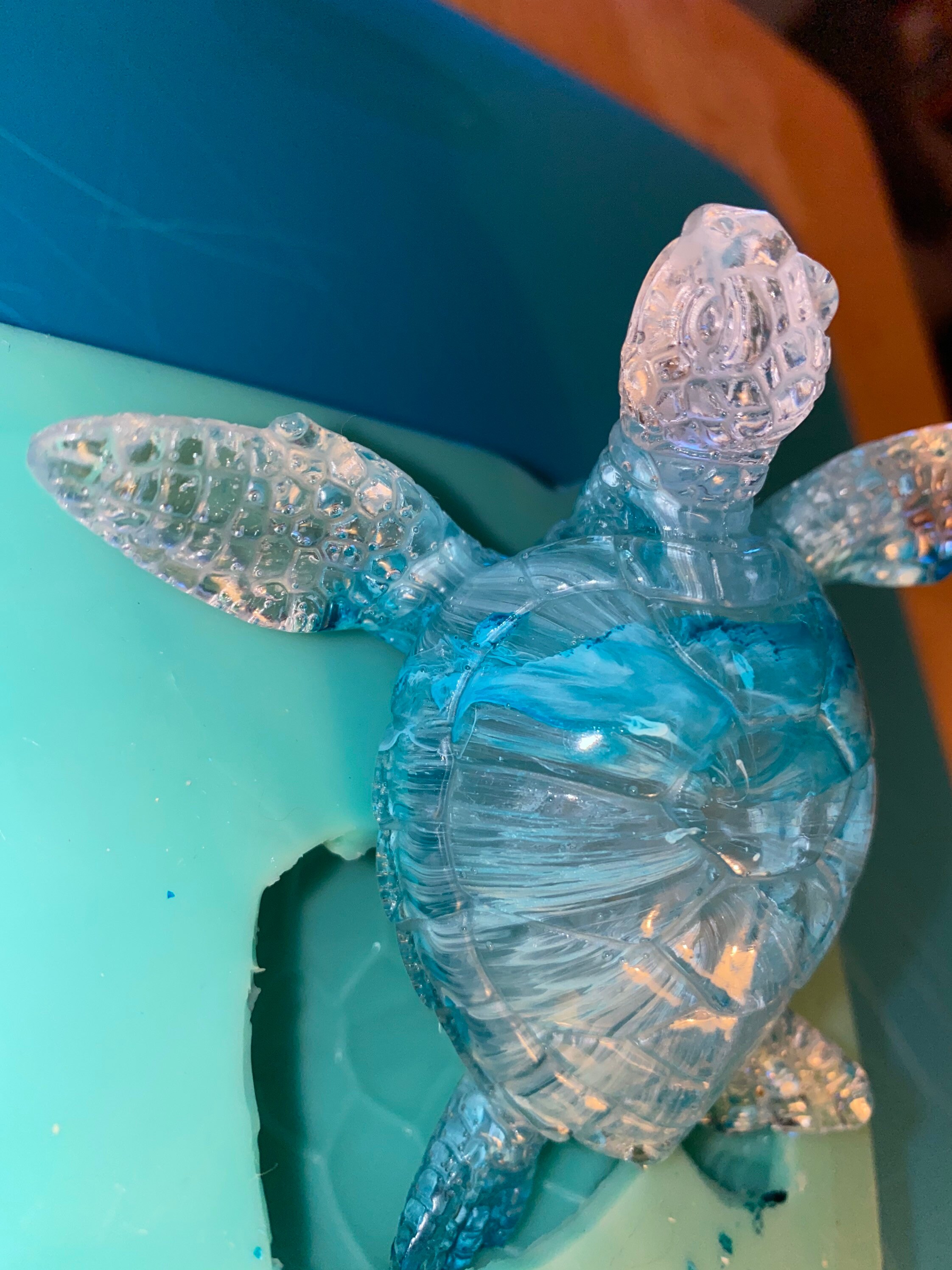 Sea Turtle Mold Spectacular Detail | Etsy