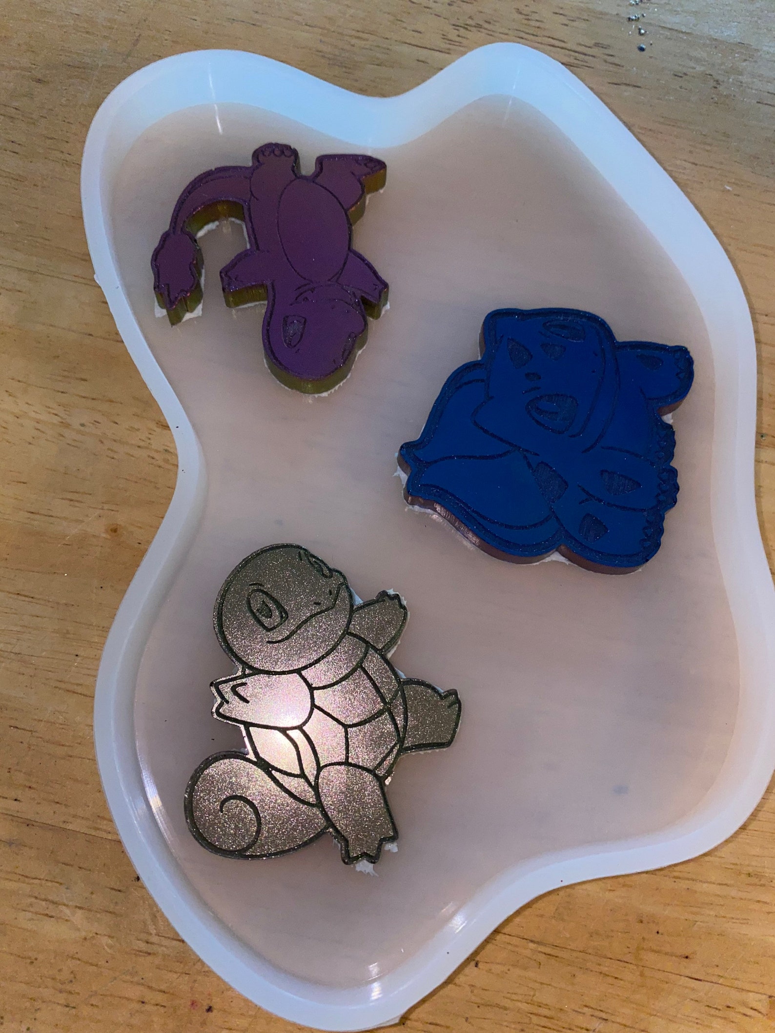 Pokémon friends 3 pice mold | Etsy