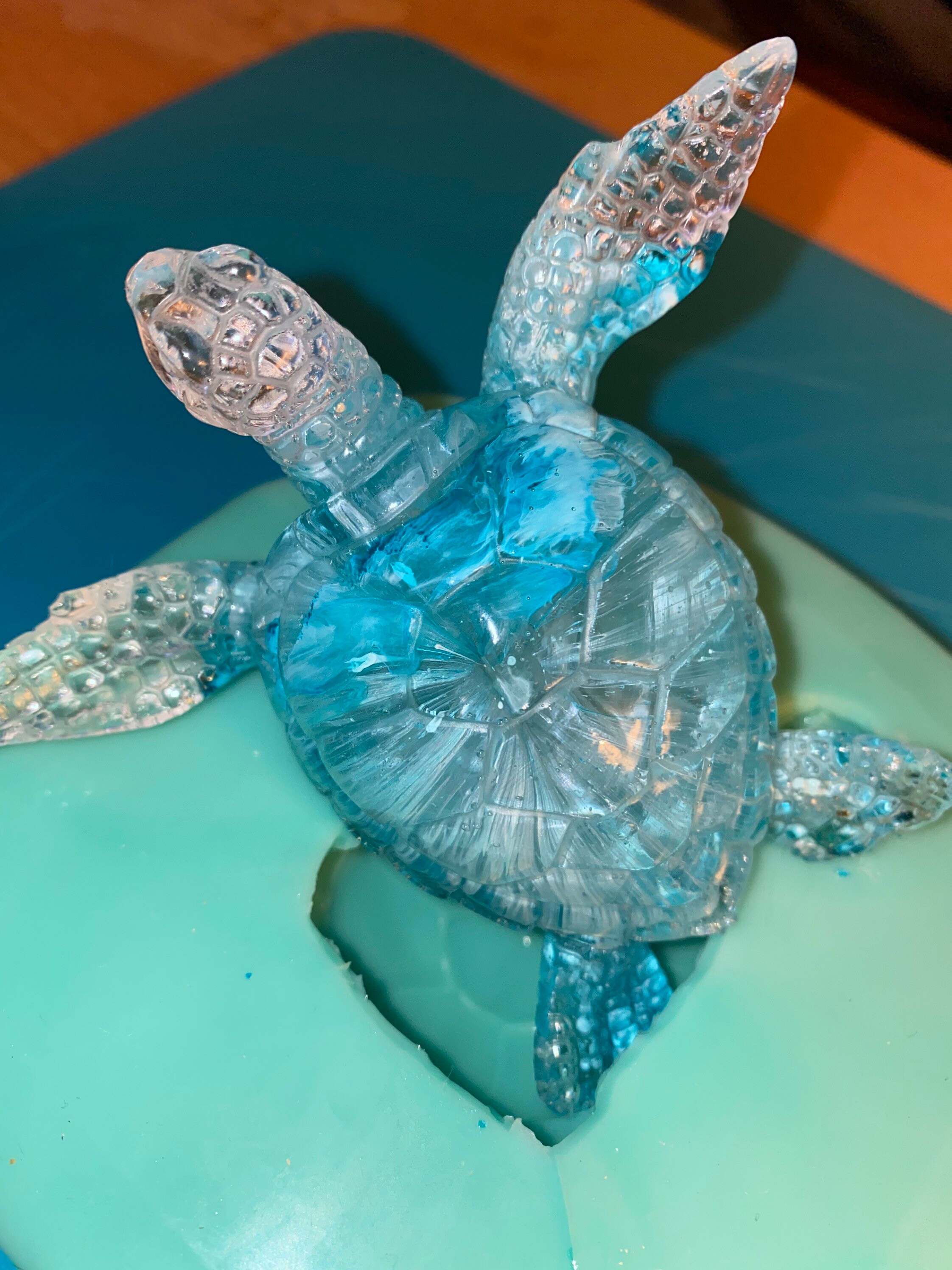 Sea Turtle Mold Spectacular Detail | Etsy