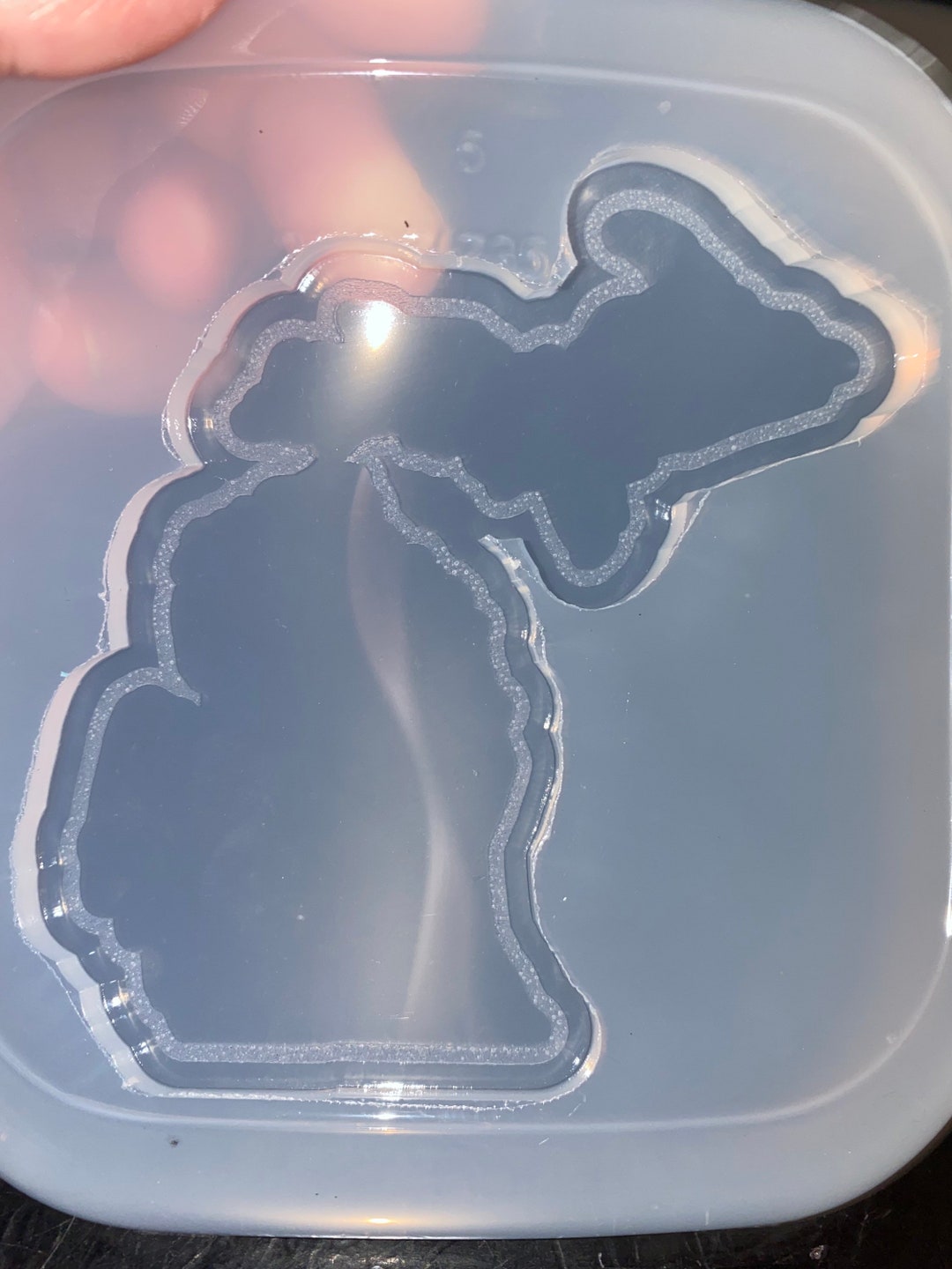 4 Inch Michigan Coaster Mold - Etsy