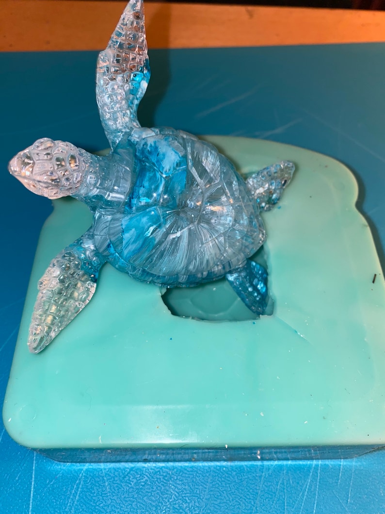Sea Turtle Mold Spectacular Detail - Etsy