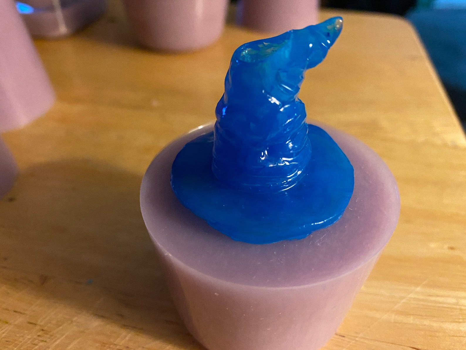 Wizard Sorting Hat Straw Topper Mold Small and Larger molds Are Cut for ...