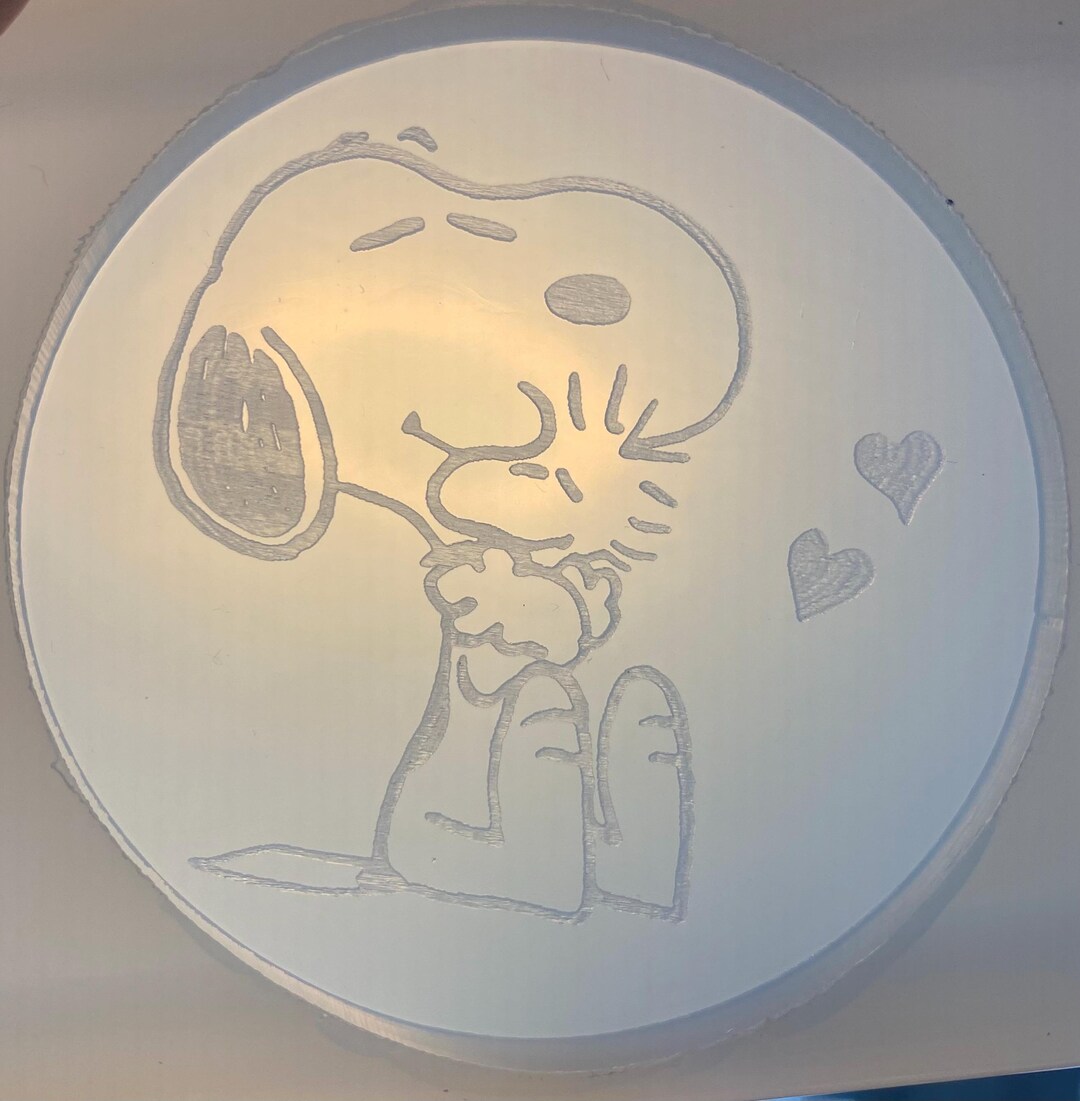 3 Inch Oval Snoopy and Woodstock Mold - Etsy